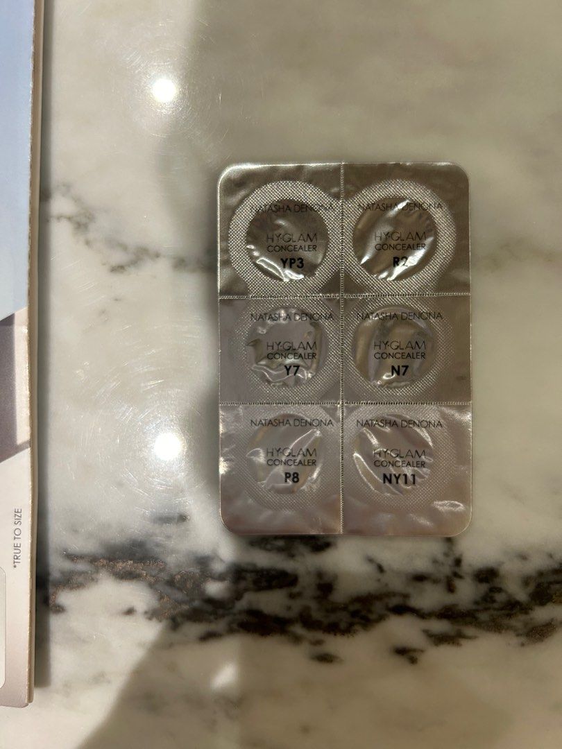 Concealer Sample Pack - Natasha Delona, Kesehatan & Kecantikan, Rias ...