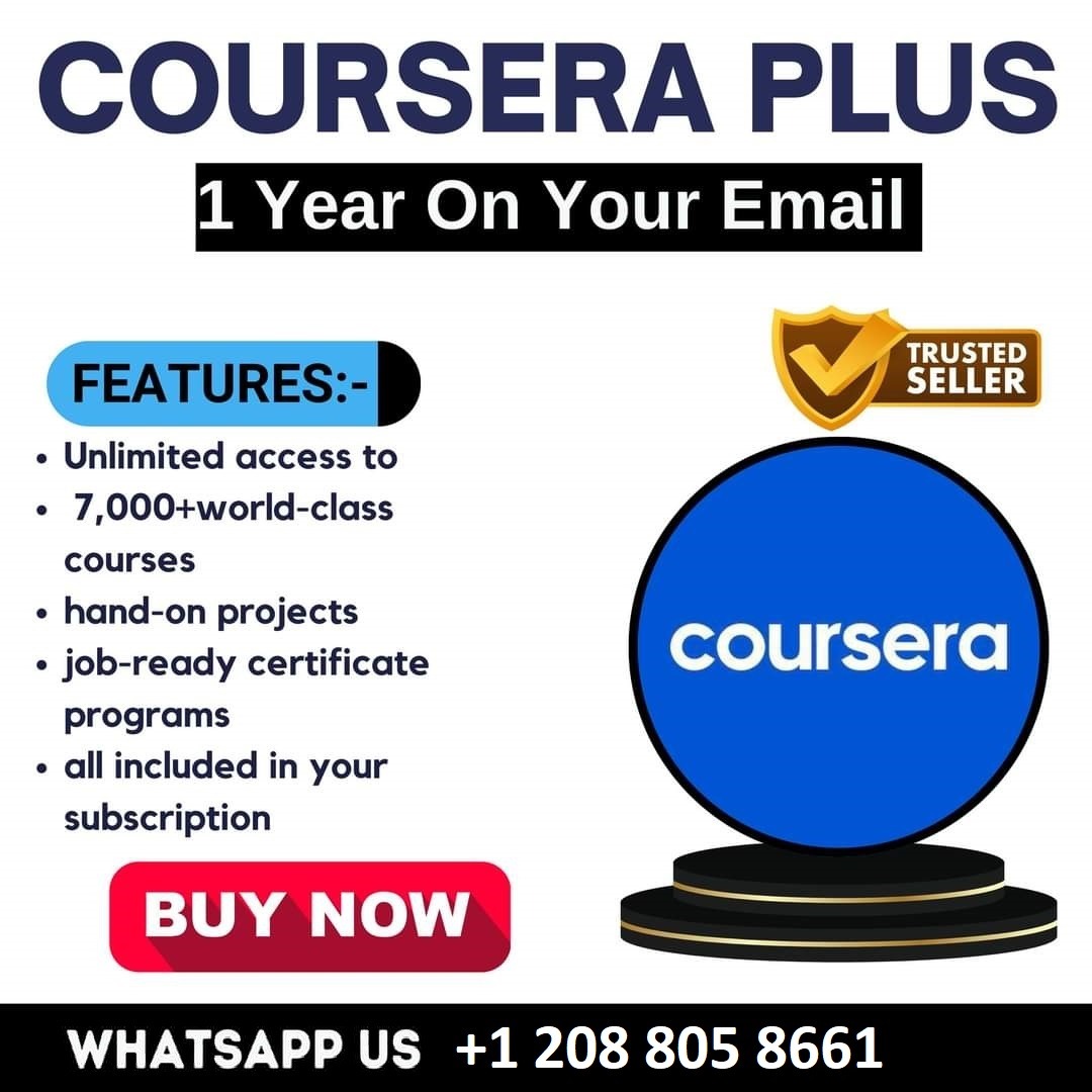Coursera Plus 1 Year Subscription on your own email, Computers & Tech ...