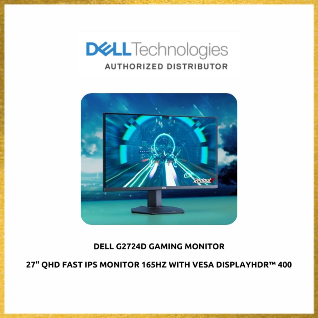 [LIMITED SALE] Dell G2724D 27 Inch 165hz Gaming Monitor, Computers ...