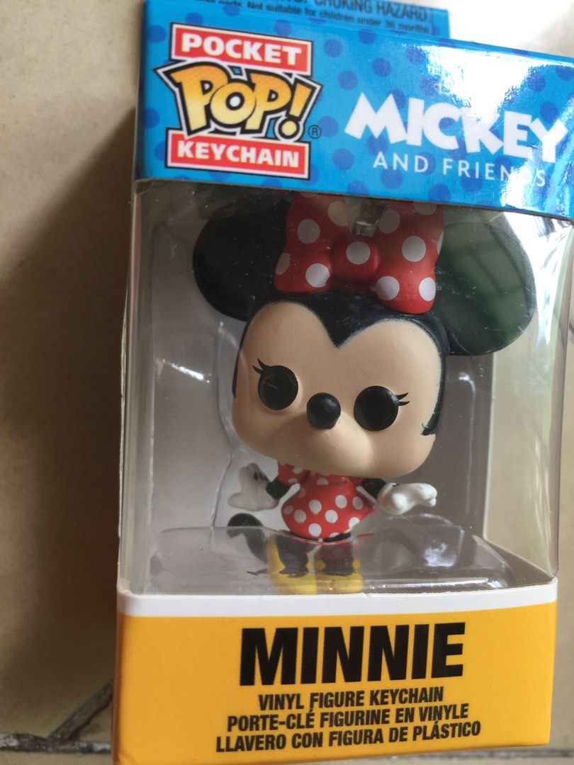 Disney Mickey Mouse Designer Mini Tin & Funko Pop Minnie Mouse Pocket ...