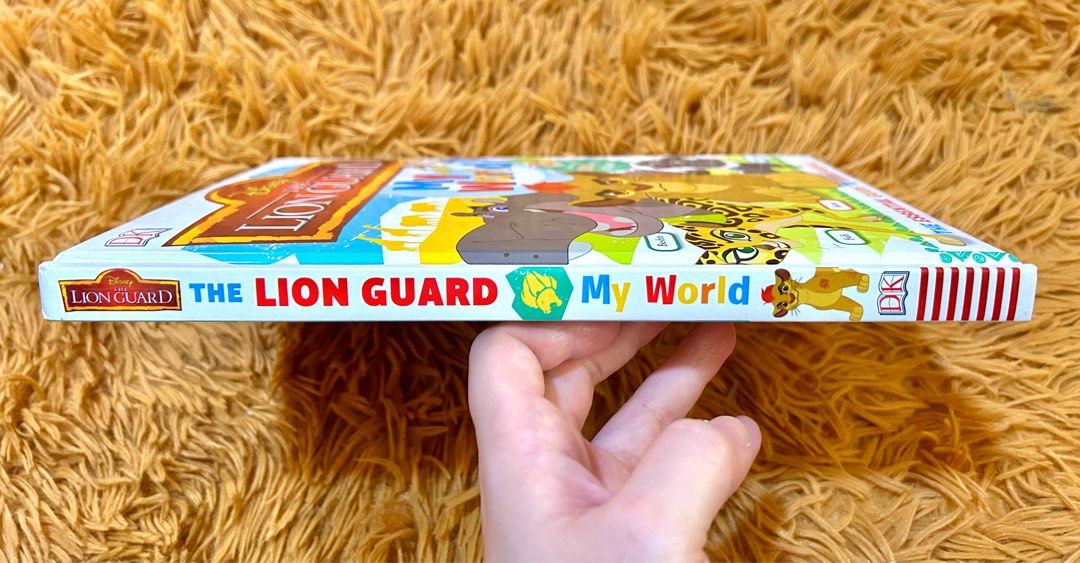DK The Lion Guard My World Padded Hardcover with Flexi Pages, Hobbies ...