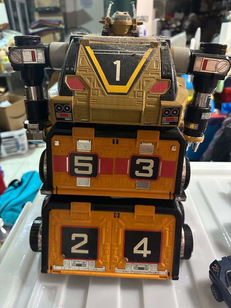 DX Carranger Turbo VRV and Victory Trailer Mechas only Megazord ...