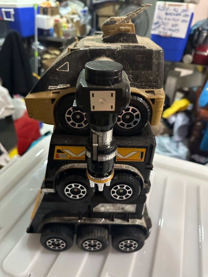 DX Carranger Turbo VRV and Victory Trailer Mechas only Megazord ...