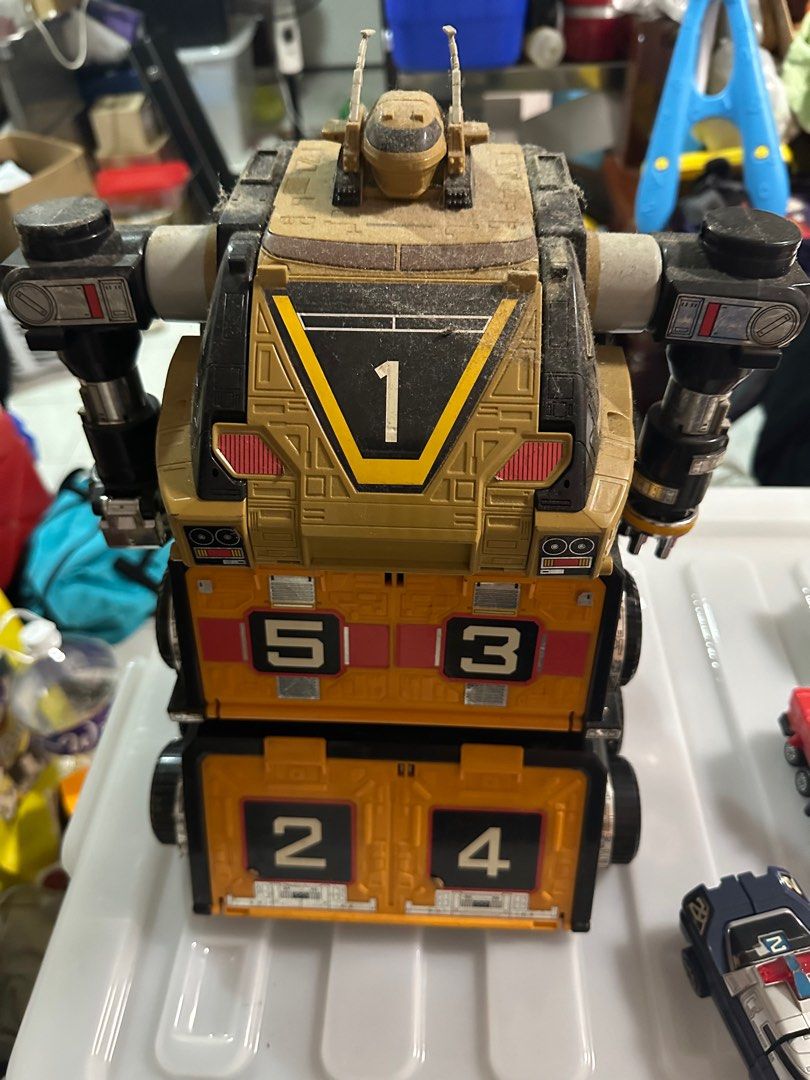 DX Carranger Turbo VRV and Victory Trailer Mechas only Megazord ...