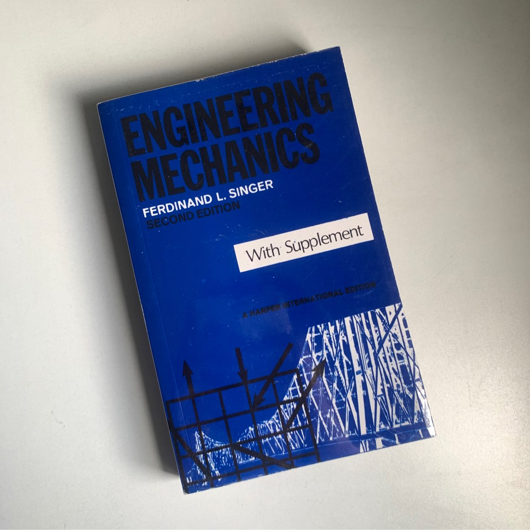 engineering mechanics by ferdinand singer - second edition, Hobbies ...