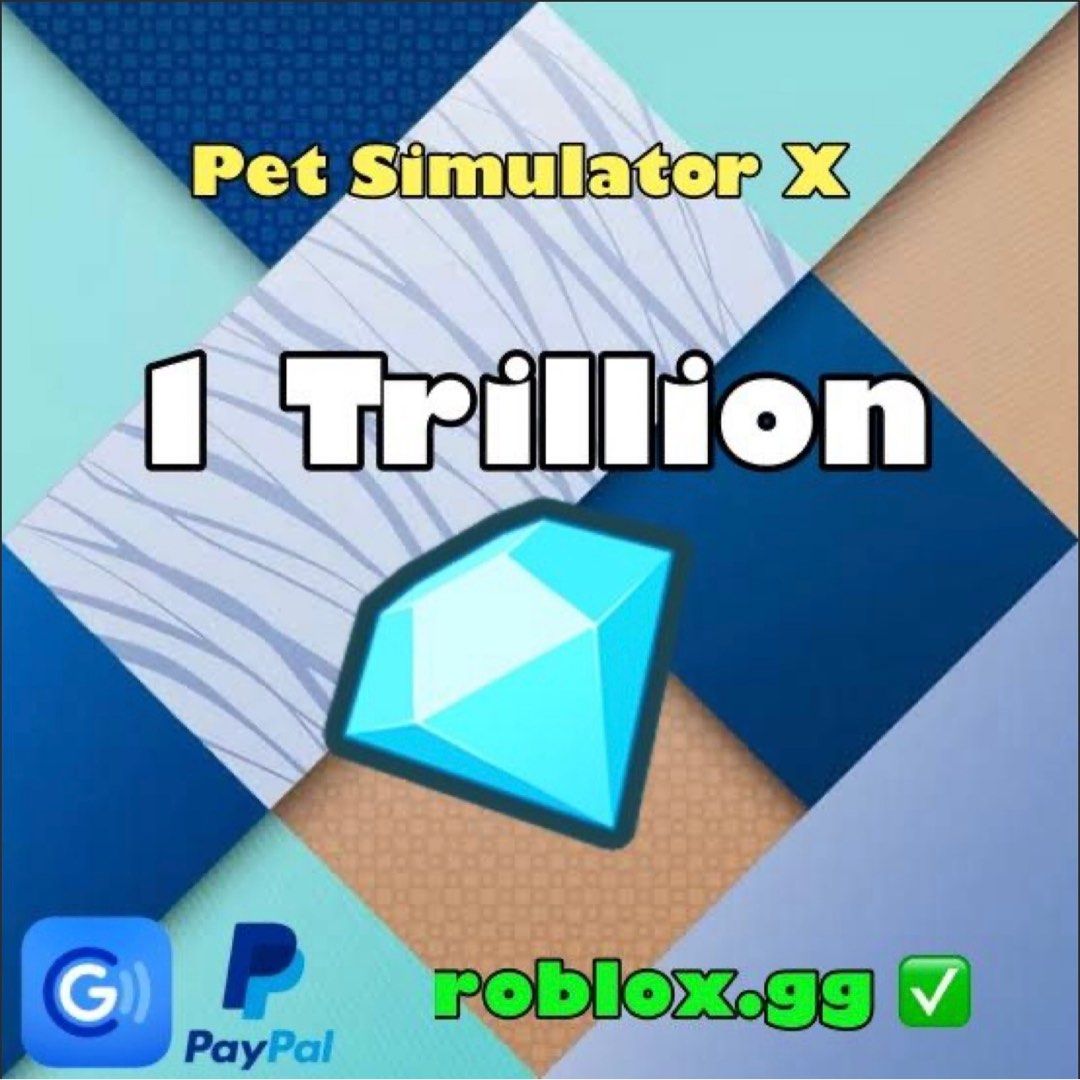 GEM - PET SIMULATOR X - ROBLOX, Video Gaming, Gaming Accessories ...