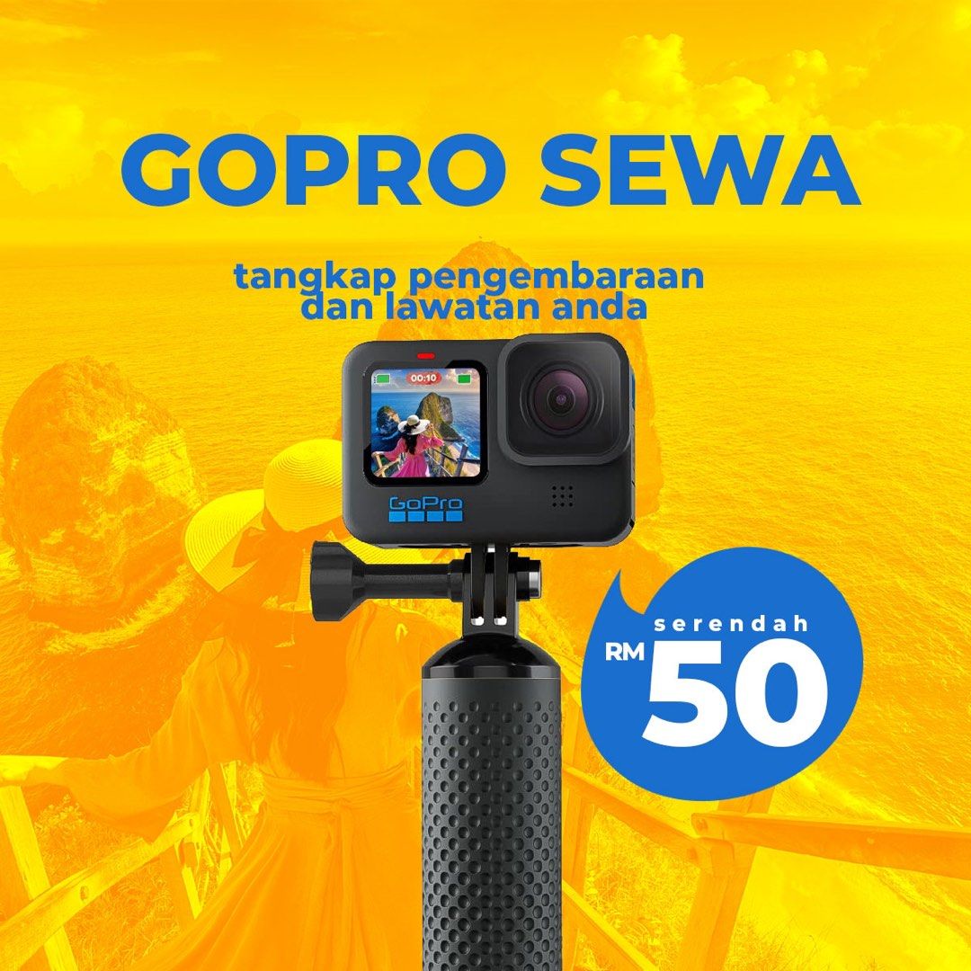 GoPro sewa, Photography, Cameras on Carousell