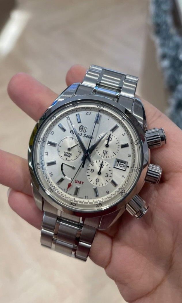Grand Seiko Spring Drive Chronograph High-Intensity Titanium (44.5mm ...