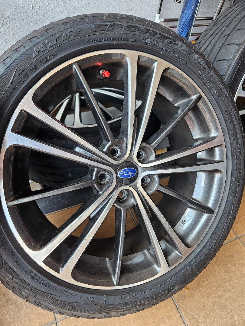 GT86/BRZ stock rims, Auto Accessories on Carousell