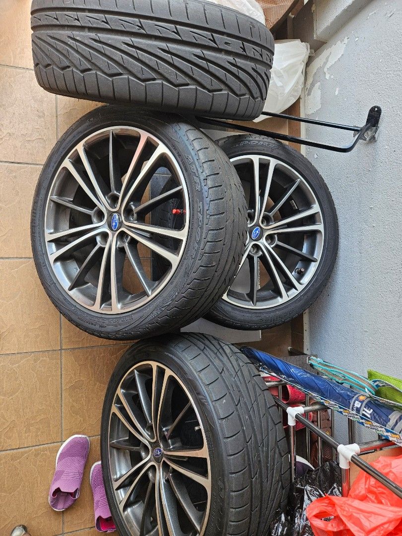 GT86/BRZ stock rims, Auto Accessories on Carousell