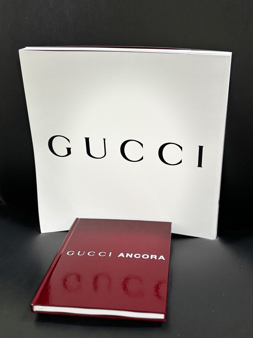 Gucci Ancora Coffee Table Magazine & Notebook - 2024, Hobbies & Toys ...