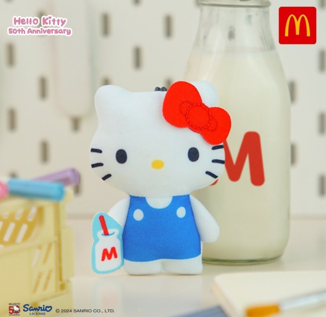 Hello Kitty mcd 50th anniversary, Hobbies & Toys, Toys & Games on Carousell