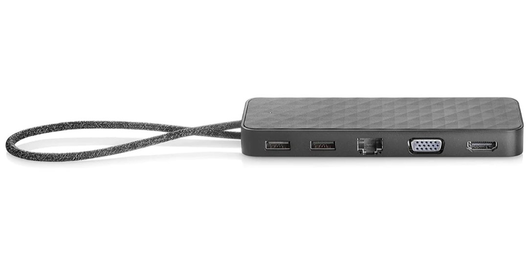 HP® USB-C Mini Dock Portable Docking Station (1PM64AA), Computers ...