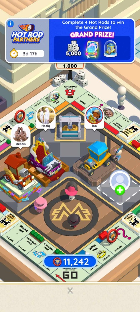 [Instant carry] Hot Rod Partner Event Carry Services Monopoly go ...