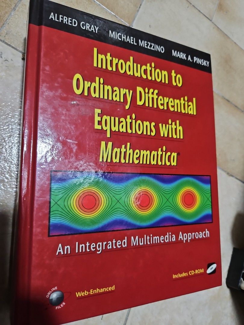 Introduction To Ordinary Differential Equations With Mathematica B1 Hobbies And Toys Books