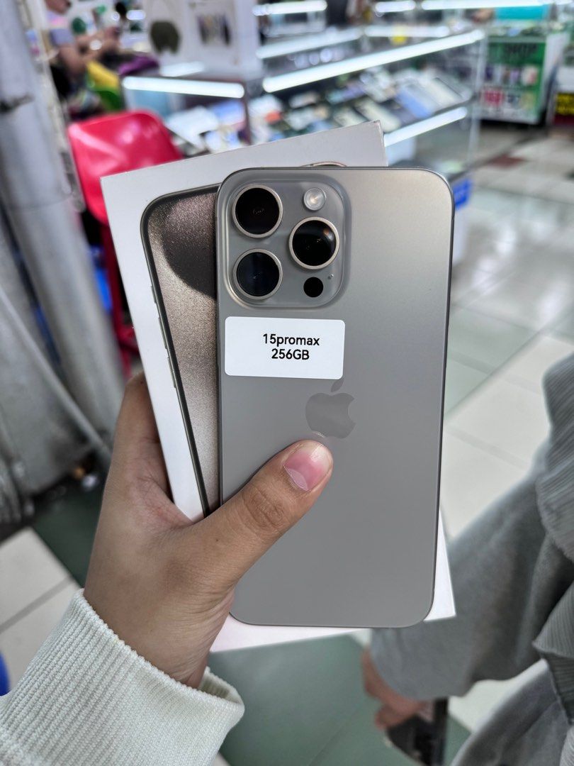 iPhone 15 Pro Max 256GB NTC Factory Unlock No Issue Secondhand, Mobile ...