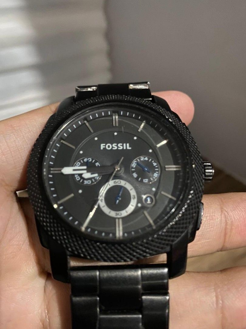 Jam Tangan Fossil Original + Nota, Fesyen Pria, Jam Tangan di Carousell
