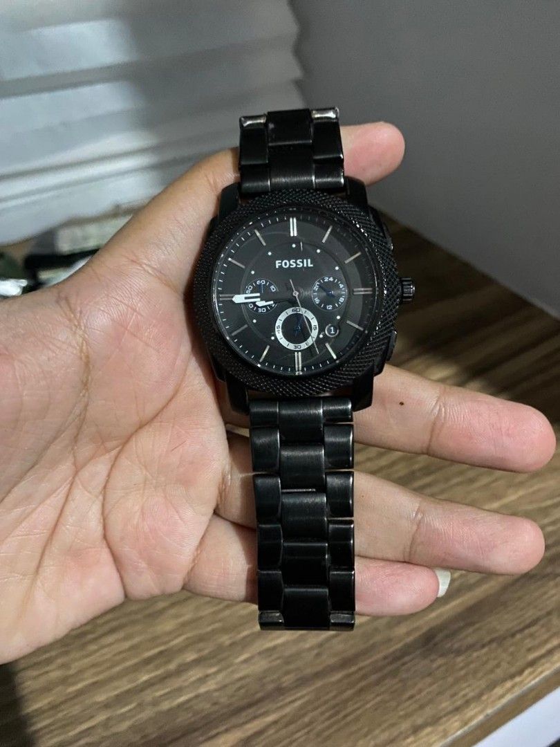Jam Tangan Fossil Original + Nota, Fesyen Pria, Jam Tangan di Carousell
