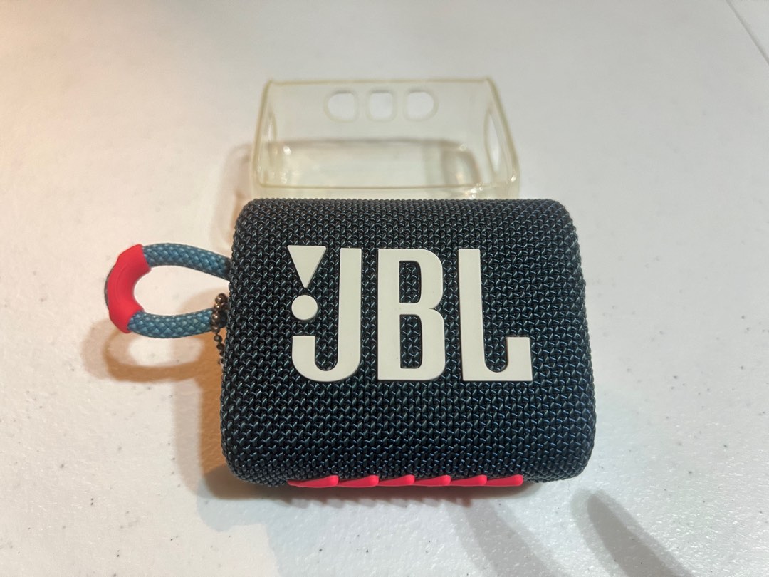 JBL Go 3 Bluetooth speaker with clear case, Audio, Soundbars, Speakers ...