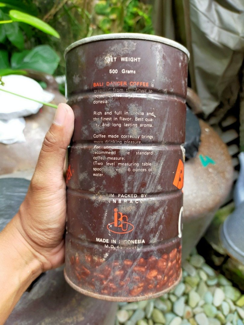 Kaleng Kopi Bali Dancer Coffee Jadul thn 80an, Antik, Pajangan di Carousell