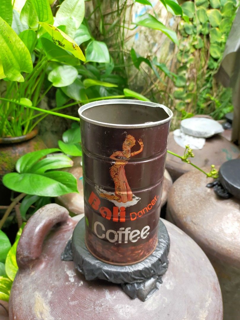 Kaleng Kopi Bali Dancer Coffee Jadul thn 80an, Antik, Pajangan di Carousell