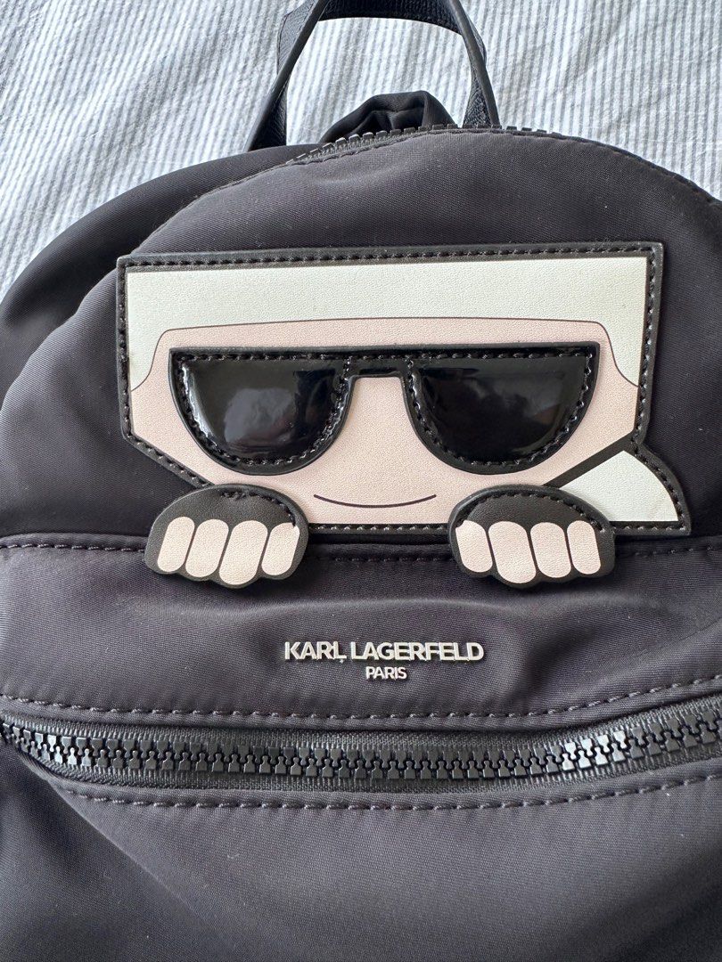 KArl lagerfeld Backpack, Women's Fashion, Bags & Wallets, Backpacks on ...
