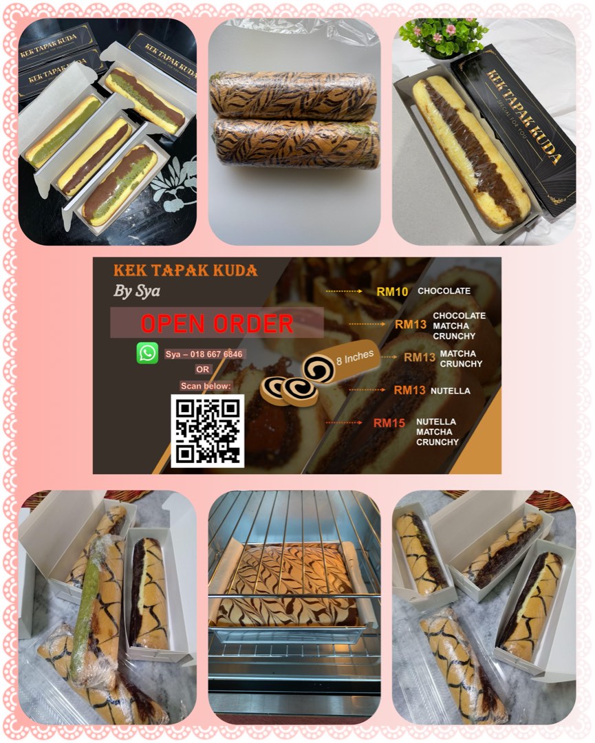 kek tapak kuda, Food & Drinks, Homemade Bakes on Carousell