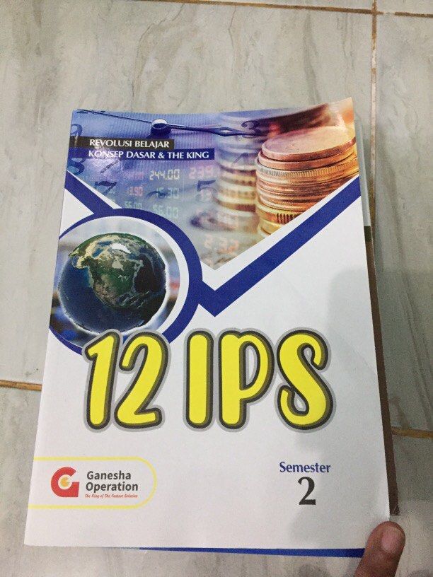 Konsep Dasar & The King 12 IPS Ganesha Operation semester 2, Buku & Alat Tulis, Buku Pelajaran ...