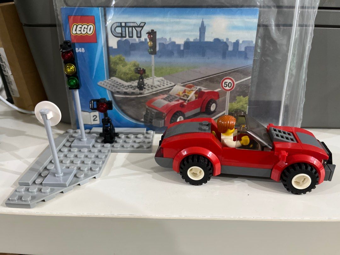 Lego city police car 3648 complete set, Hobbies & Toys, Toys & Games on Carousell