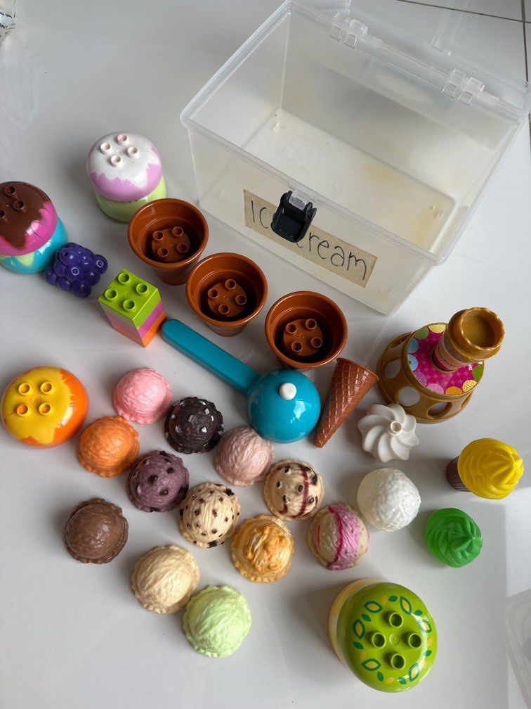 Lego Duplo Icecream set and Icecream Tower, Hobbies & Toys, Toys ...