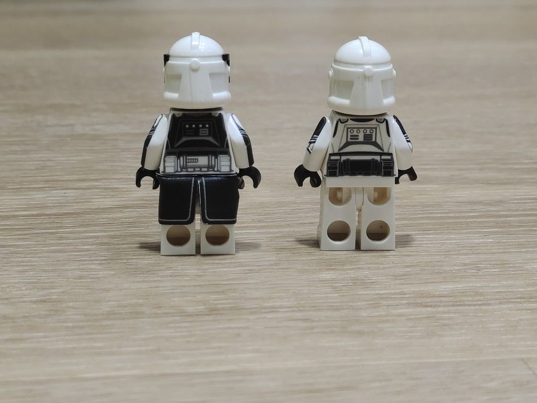 LEGO Star Wars custom limited edition decaled blackout Commander Fox ...