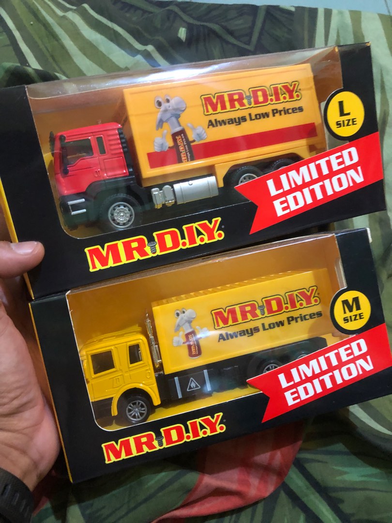 Limited edition Mr.DIY die cast trucks, Hobbies & Toys, Toys & Games on ...