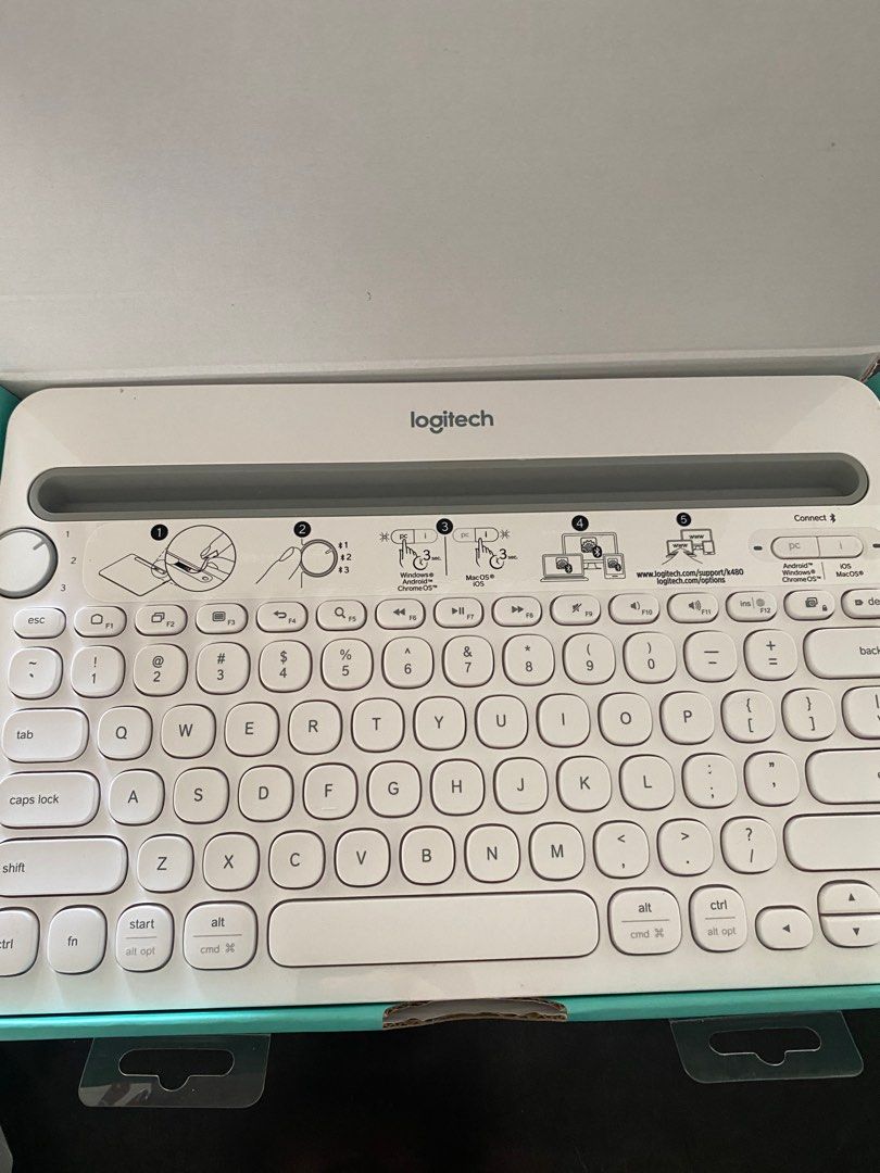 Logitech Bluetooth Keyboard K480 Computers And Tech Parts And Accessories Computer Keyboard On