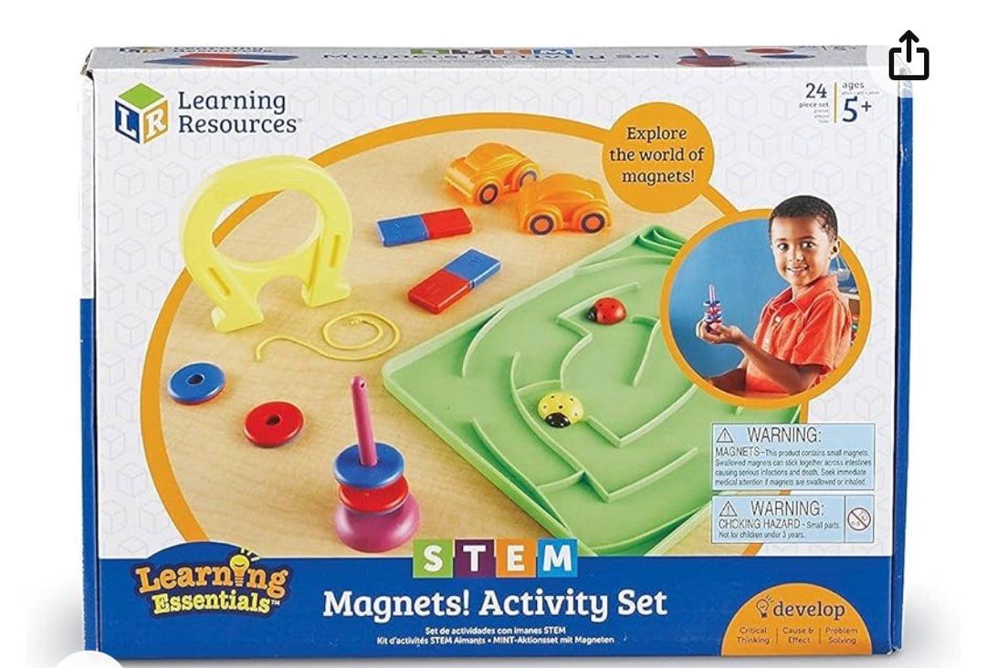 Magnetic activity set, Hobbies & Toys, Toys & Games on Carousell