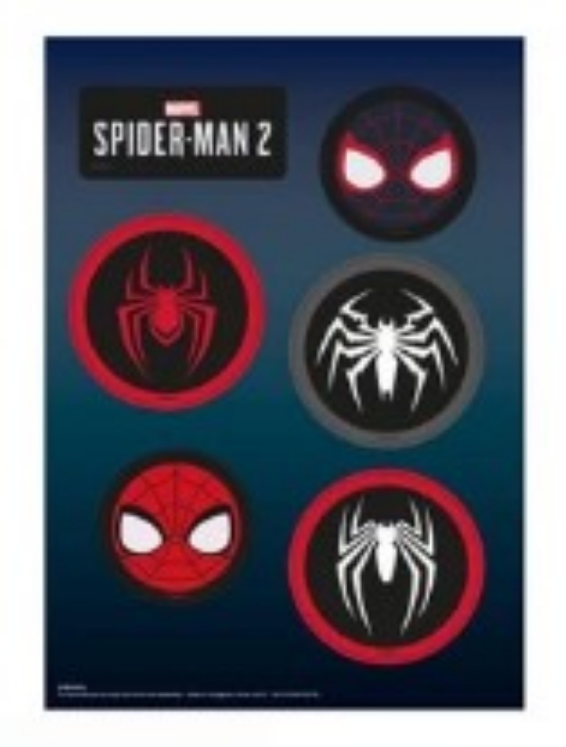 MERCHANDISE OFFICIAL SPIDERMAN 2 ( STICKER ) LIMITED EDITION ...
