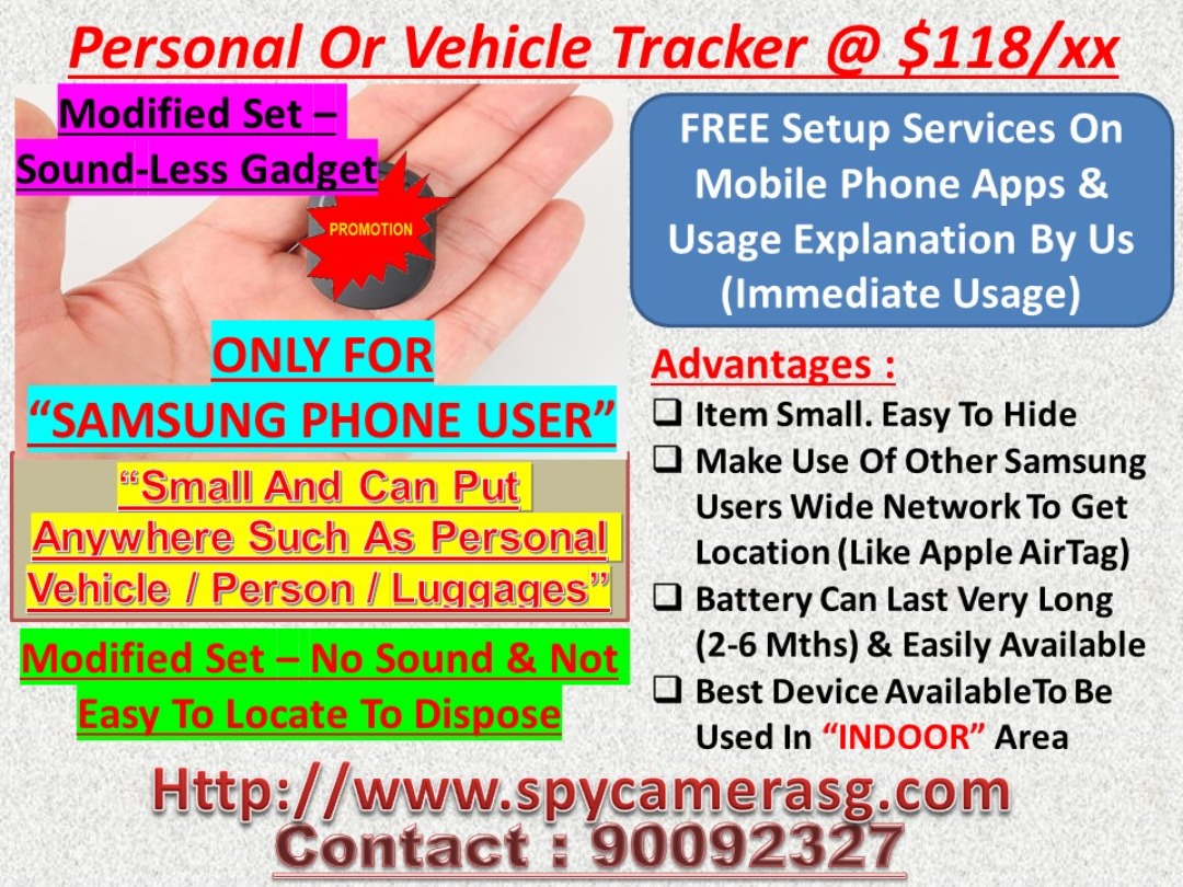 Mini Tracker, Computers & Tech, Parts & Accessories, Other Accessories ...