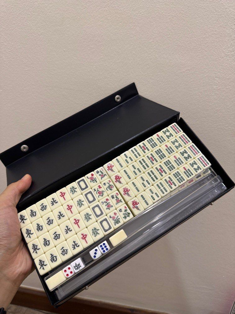 Mini Travel Mahjong Tiles, Hobbies & Toys, Toys & Games on Carousell