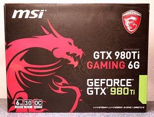 MSI GTX 980Ti gaming 6G GeForce, Computers & Tech, Parts & Accessories ...