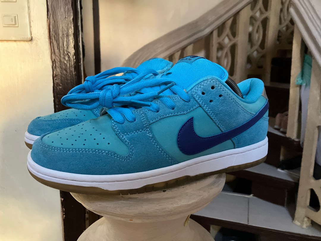 Nike SB Dunk Low "Blue Fury", Men's Fashion, Footwear, Sneakers on ...