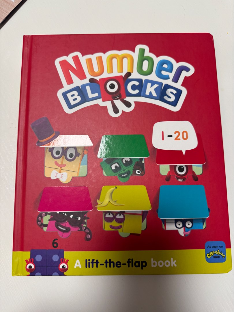 Numberblocks 1-20 - Numberblocks Lift The Flap Titles Numberblocks 幼兒學習 ...