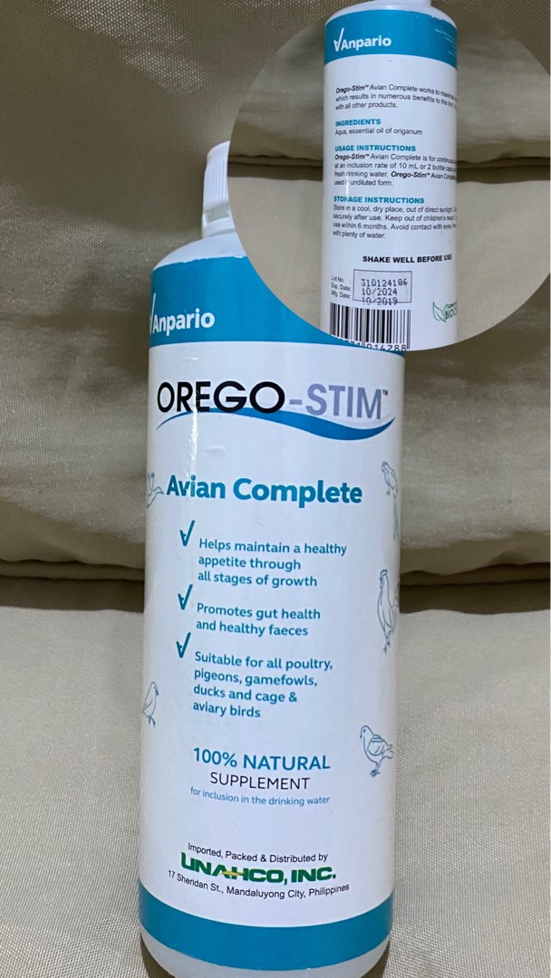 Orego Stim - Anpario 250ml, Health &amp; Nutrition, Health Supplements ...