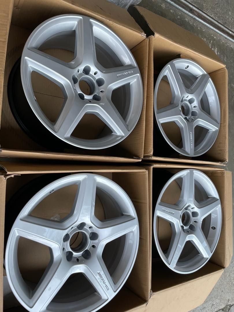 ORIGINAL AMG RIMS 18 Inches, Auto Accessories on Carousell
