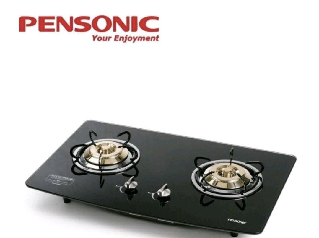 Pensonic Two Burner Glass PGH - 422N, TV & Home Appliances, Kitchen ...
