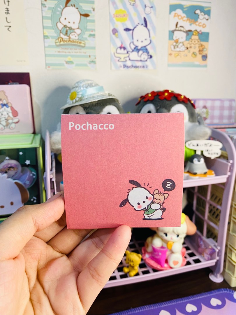 Pochacco red memopad, Hobbies & Toys, Stationary & Craft, Stationery ...