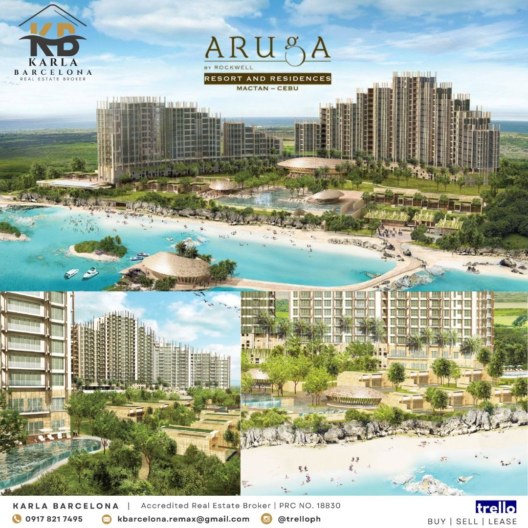 PRE-SELLING: Aruga Beach Resort and Residences Condominium Mactan Cebu by Rockwell, Property ...