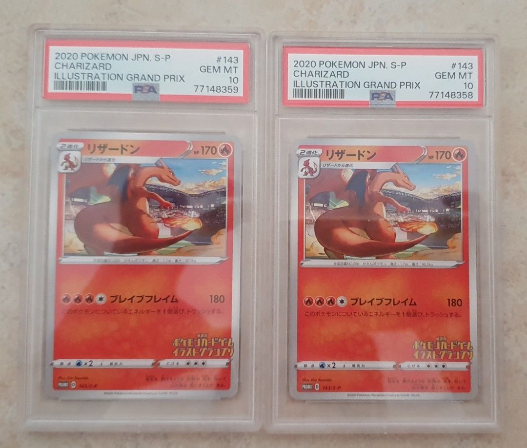 PSA 10 #143 Charizard Promo Pokémon Slab, Hobbies & Toys, Toys & Games ...