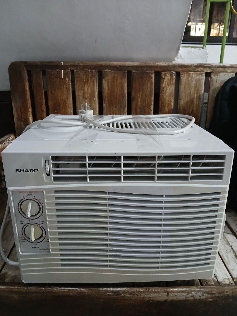 SHARP WINDOW TYPE AIRCON, TV & Home Appliances, Air Conditioning and ...