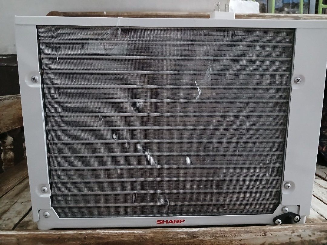 SHARP WINDOW TYPE AIRCON, TV & Home Appliances, Air Conditioning and ...