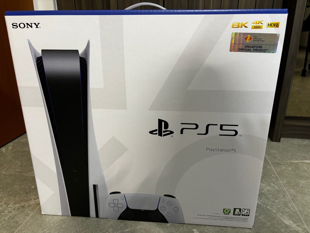 Sony PS5 (Singapore Official Product), Video Gaming, Video Game ...