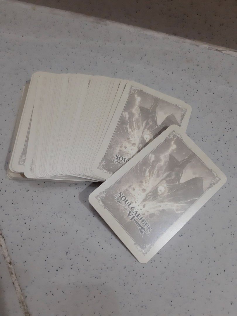 Soul Calibur IV Playing Cards, Hobbies & Toys, Toys & Games on Carousell